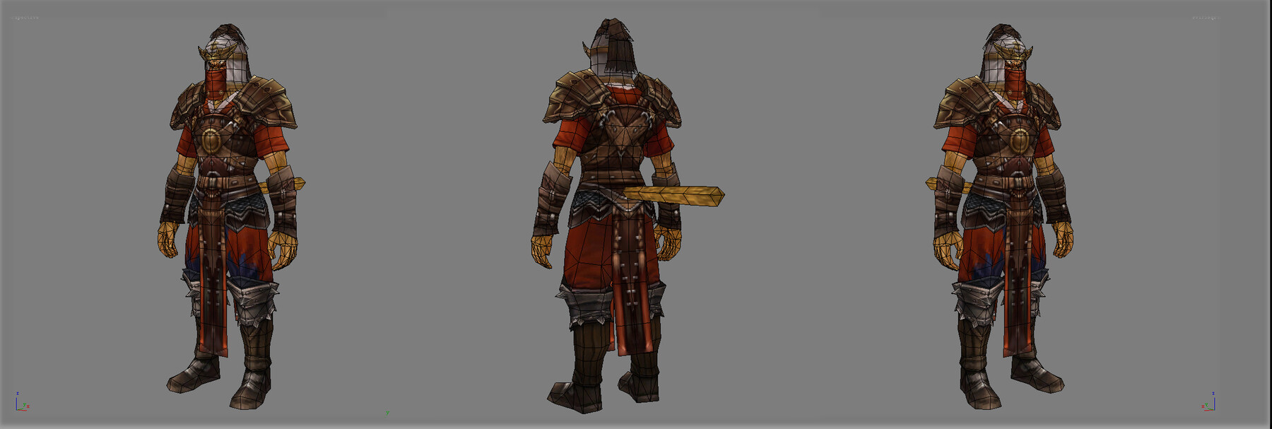 ArtStation - Armor Set - Monkey 03 | Game Assets