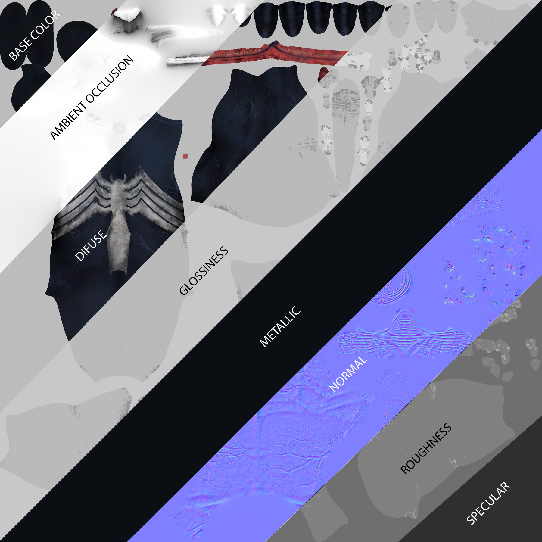 ArtStation - Venom figure | Game Assets