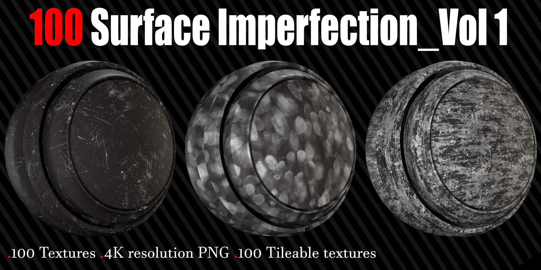 ArtStation - 100 Surface Imperfection - 4k Tileable Textures_Vol 1 ...