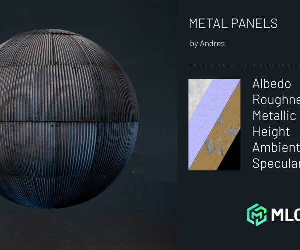 ArtStation - Metal Panels | Game Assets
