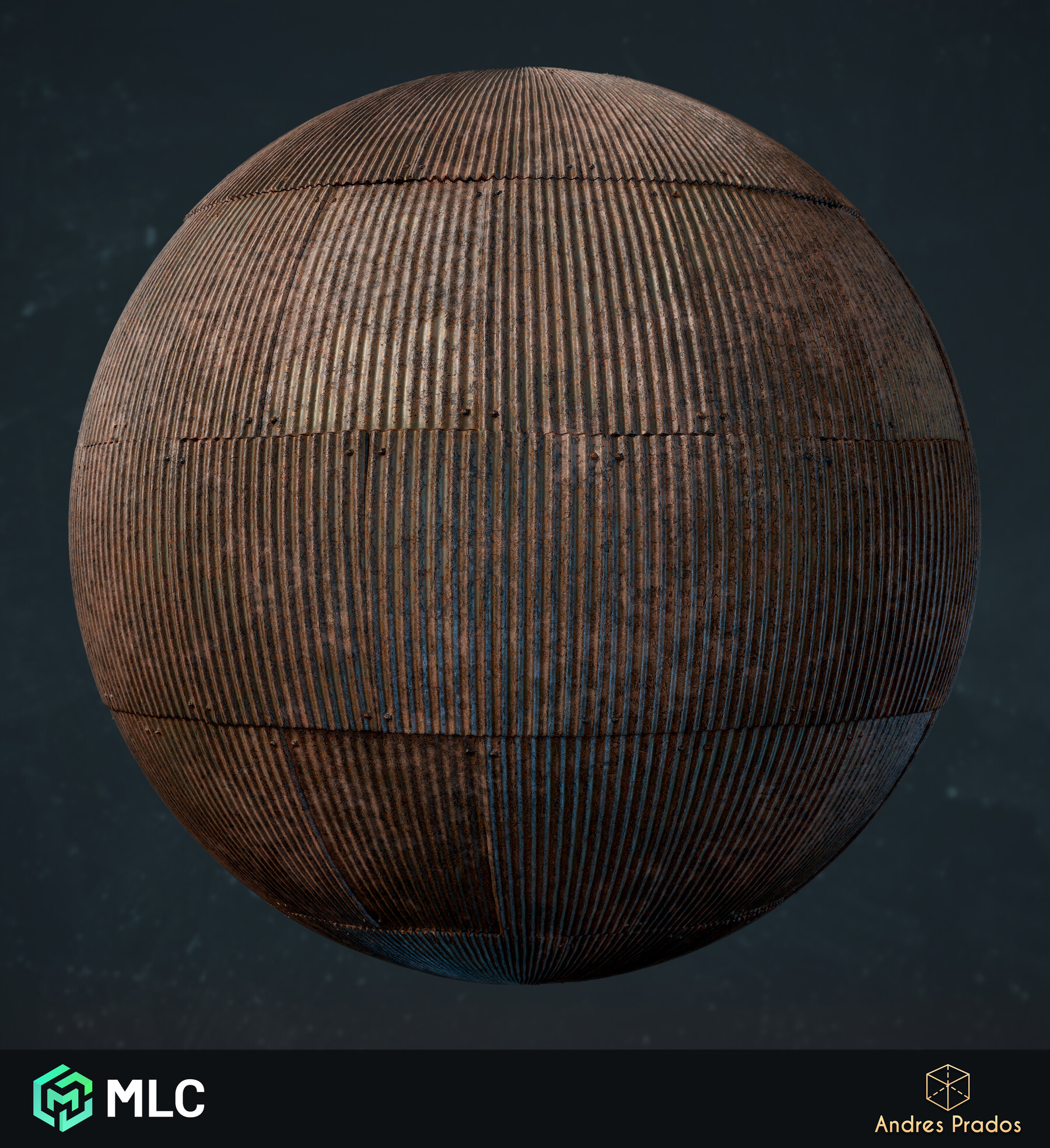 ArtStation - Metal Panels - Rusted | Game Assets