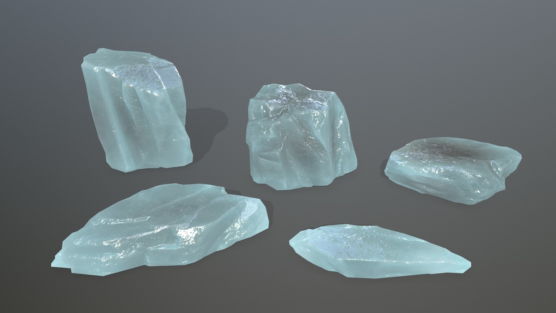 ArtStation - Ice Set | Game Assets