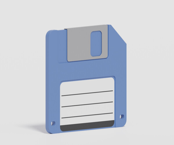ArtStation - Cartoon Floppy Disk | Resources