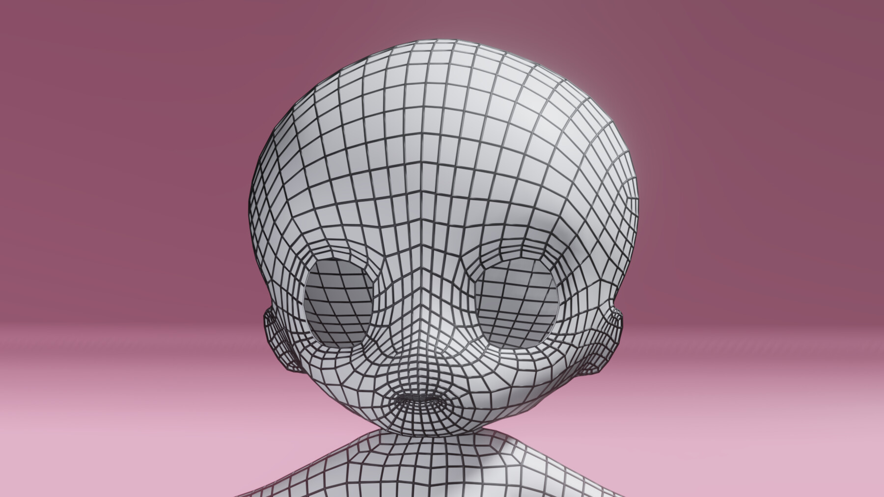 ArtStation - Chibi Character Base mesh | Resources