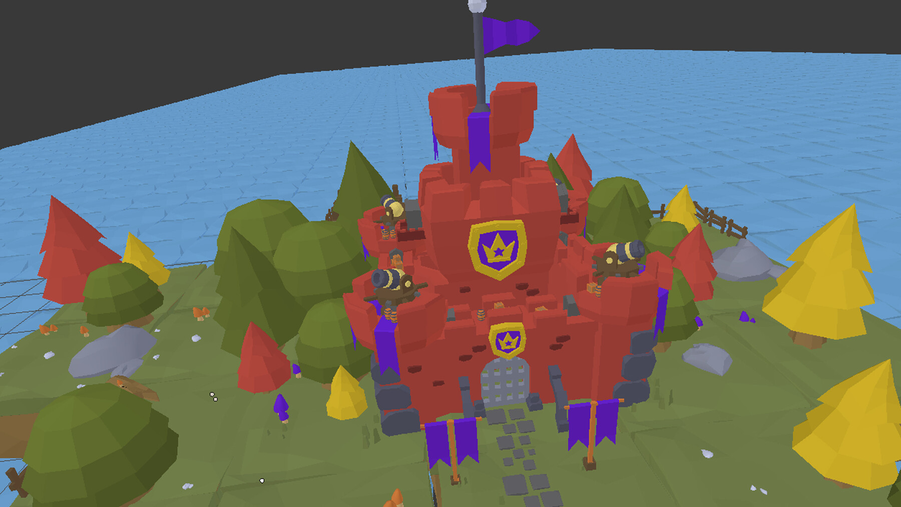 ArtStation - Low Poly 3d Castle | Game Assets