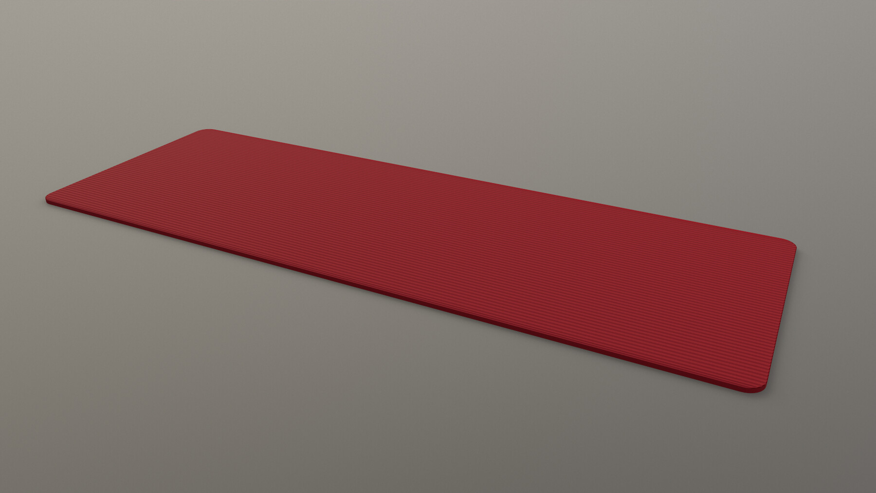 ArtStation - PBR Yoga Mat - Red | Game Assets
