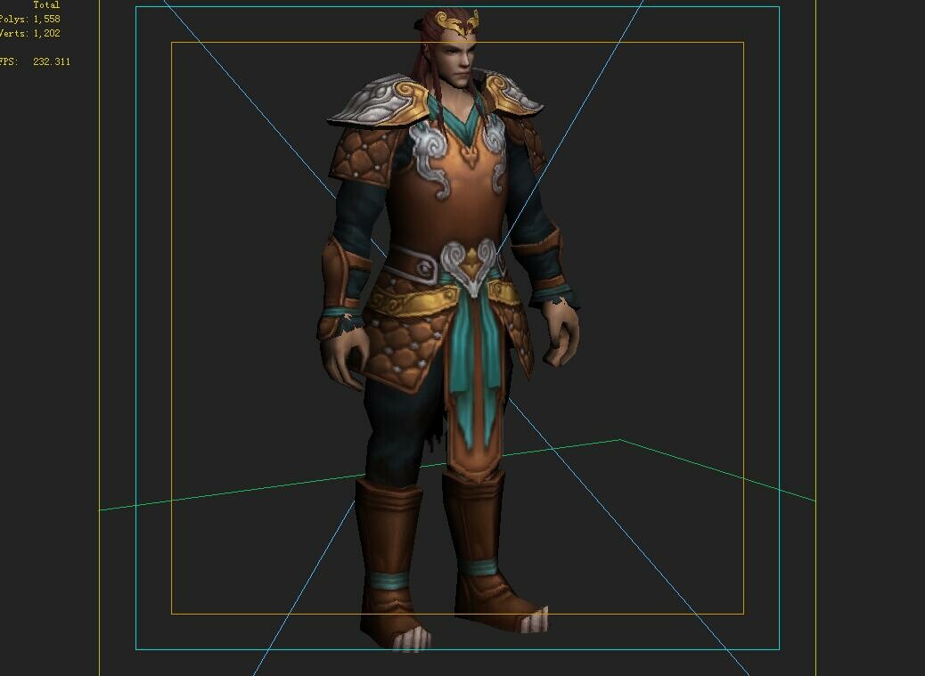 ArtStation - Leather Suit - Male 01 | Game Assets