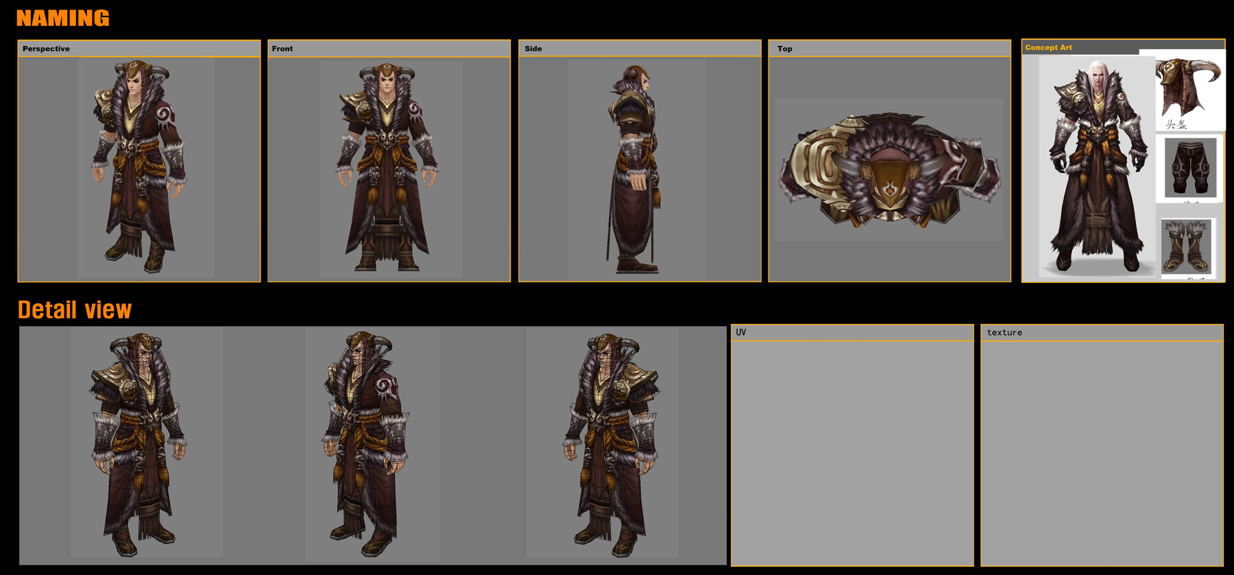 ArtStation - Leather Suit - Male 04 | Game Assets