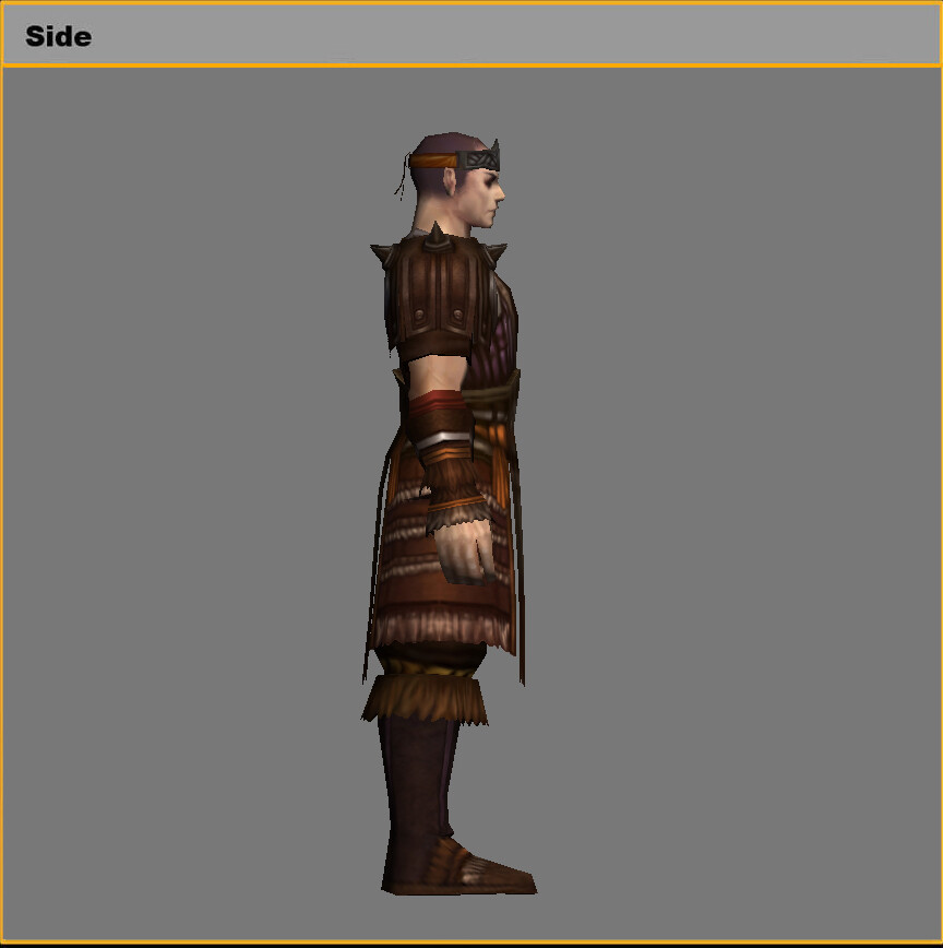 ArtStation - Leather Suit - Male 07 | Game Assets