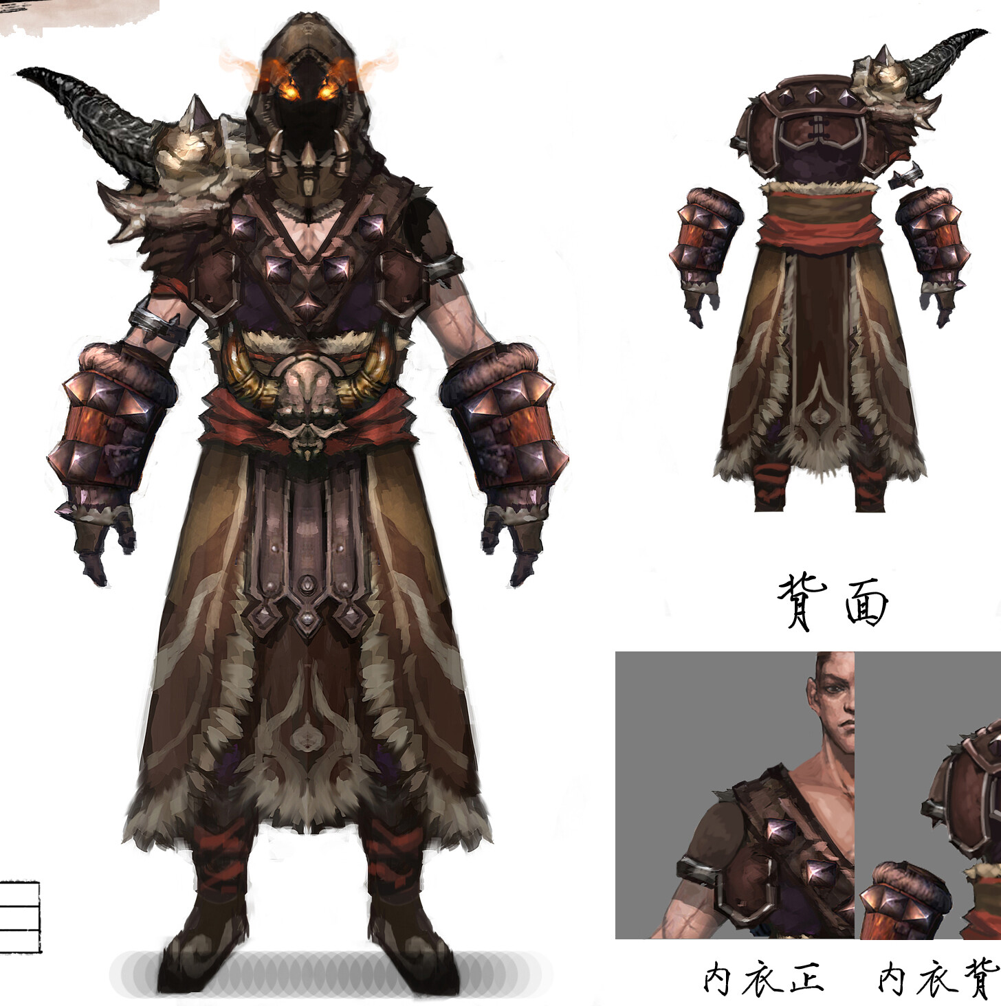 ArtStation - Leather Suit - Male 09 | Game Assets