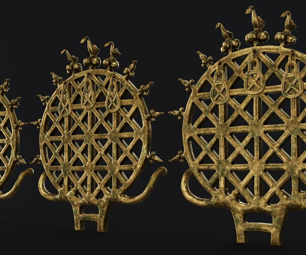 ArtStation - Hittite Sun Disc | Resources