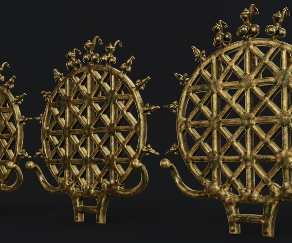 ArtStation - Hittite Sun Disc | Resources