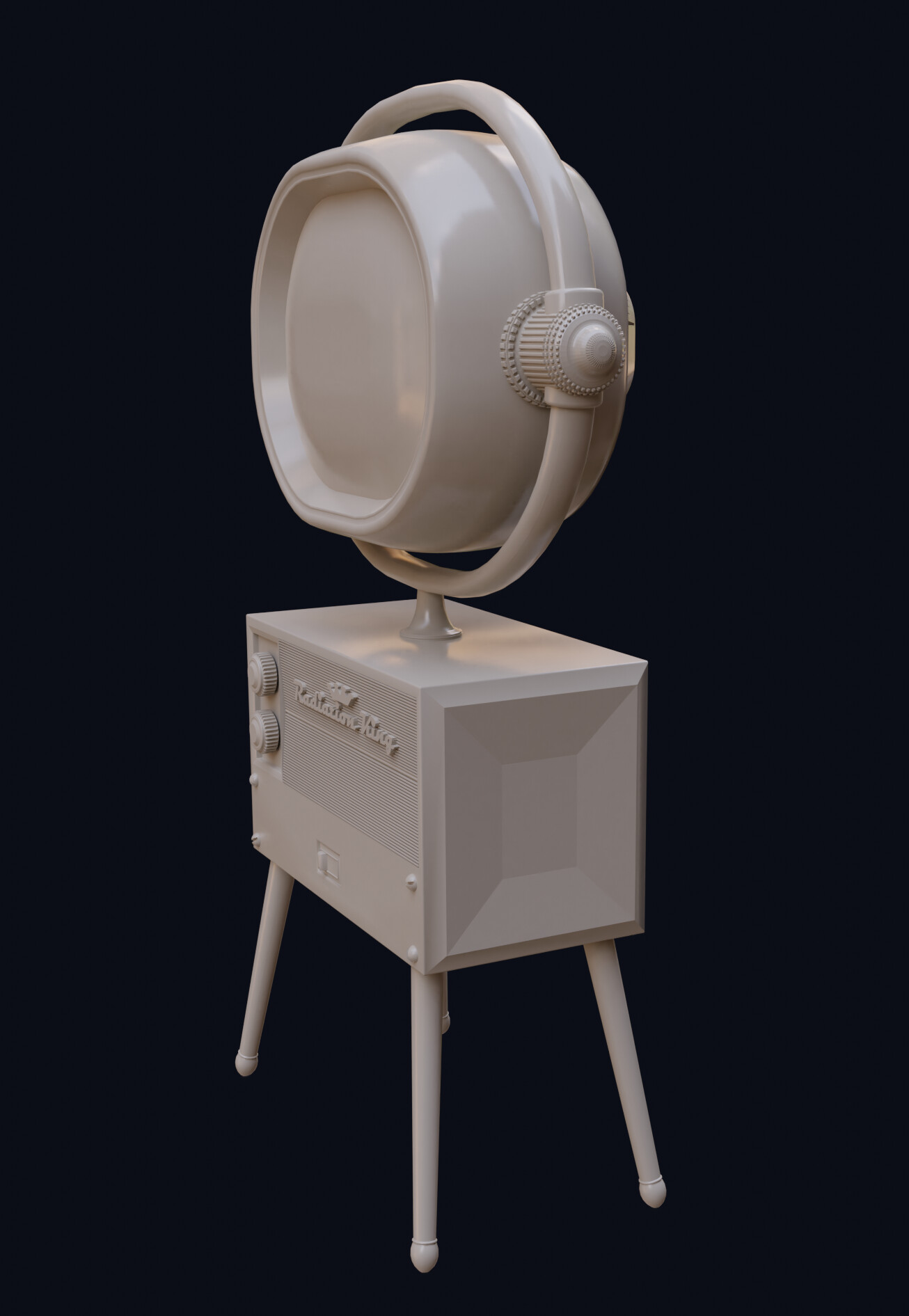 ArtStation - Television - Fallout style TV | Game Assets