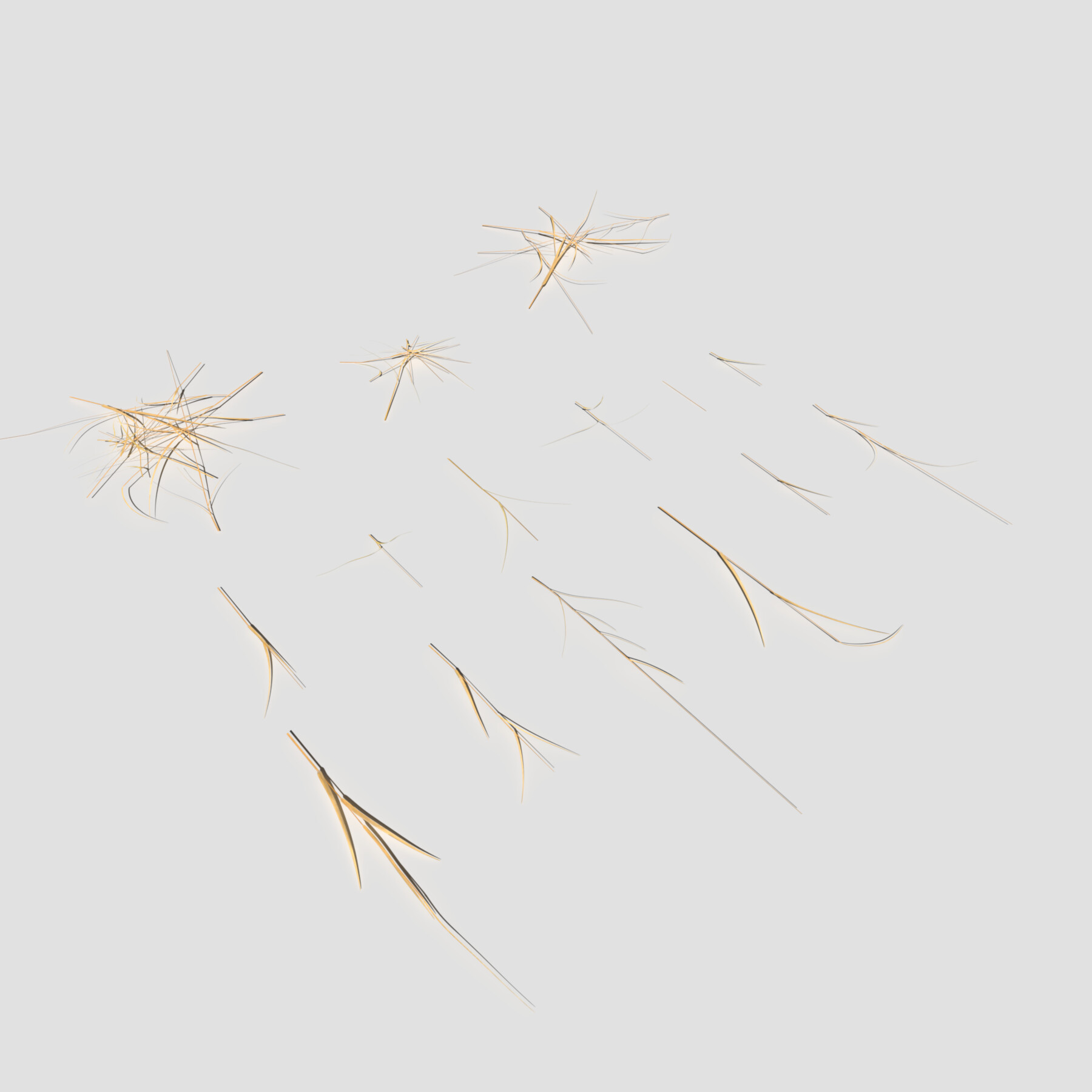 ArtStation - Low Poly Dead Grass Pack | Resources