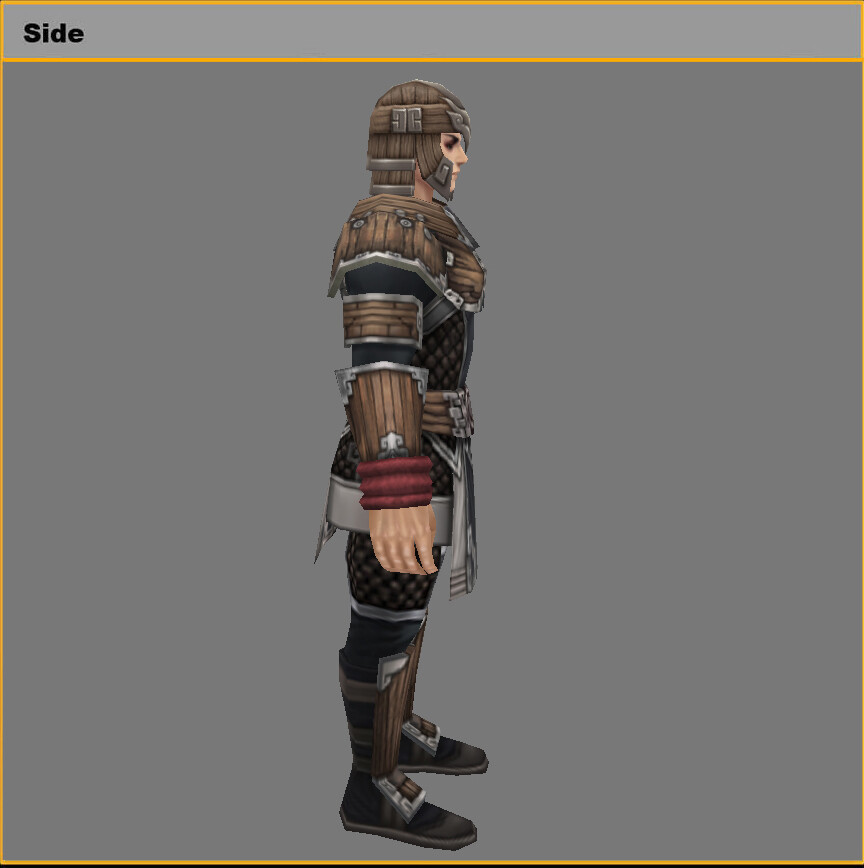 ArtStation - Light Armor Set - Male 01 | Game Assets