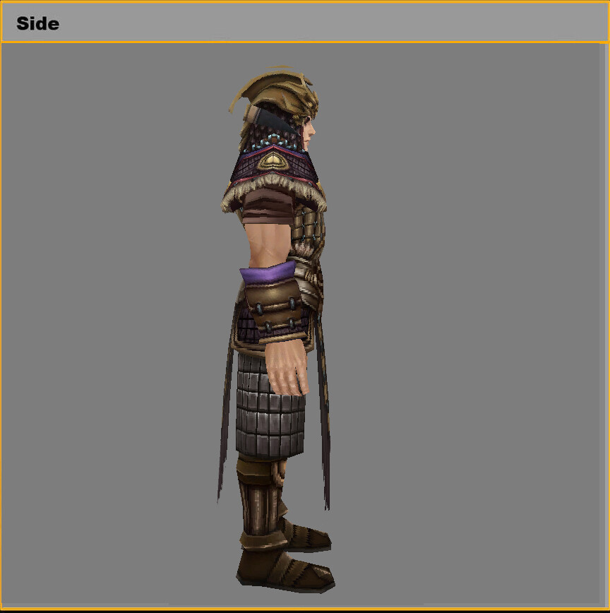 ArtStation - Light Armor Set - Male 03 | Game Assets