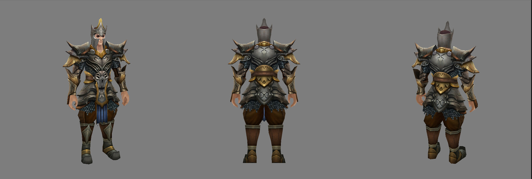 ArtStation - Light Armor Set - Male 05 | Game Assets