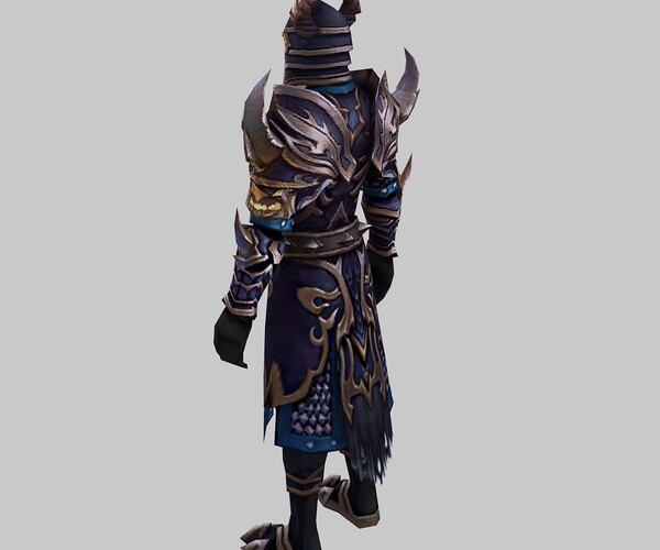 ArtStation - Light Armor Set - Men 09 | Game Assets