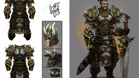 ArtStation - Heavy Armor Set 01 | Game Assets