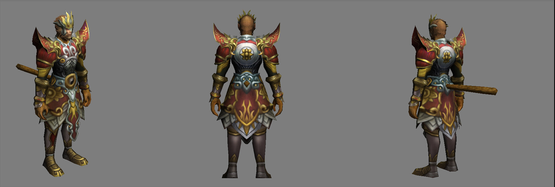 ArtStation - Heavy Armor Set - Monkey 06 | Game Assets