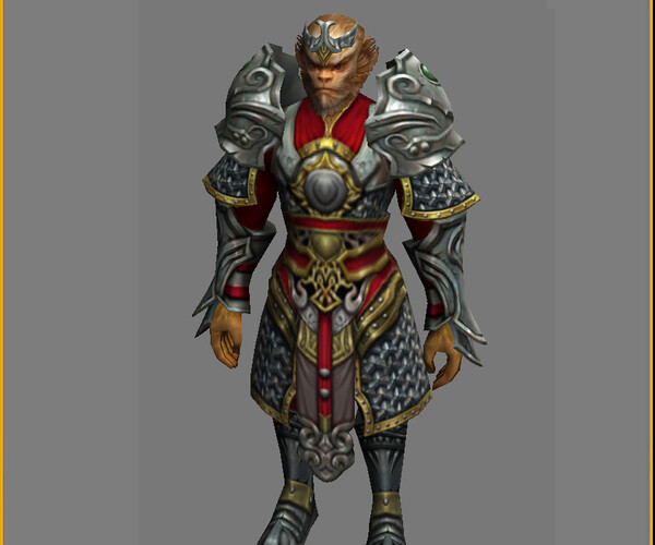 ArtStation - Heavy Armor Set - Monkey 07 | Game Assets