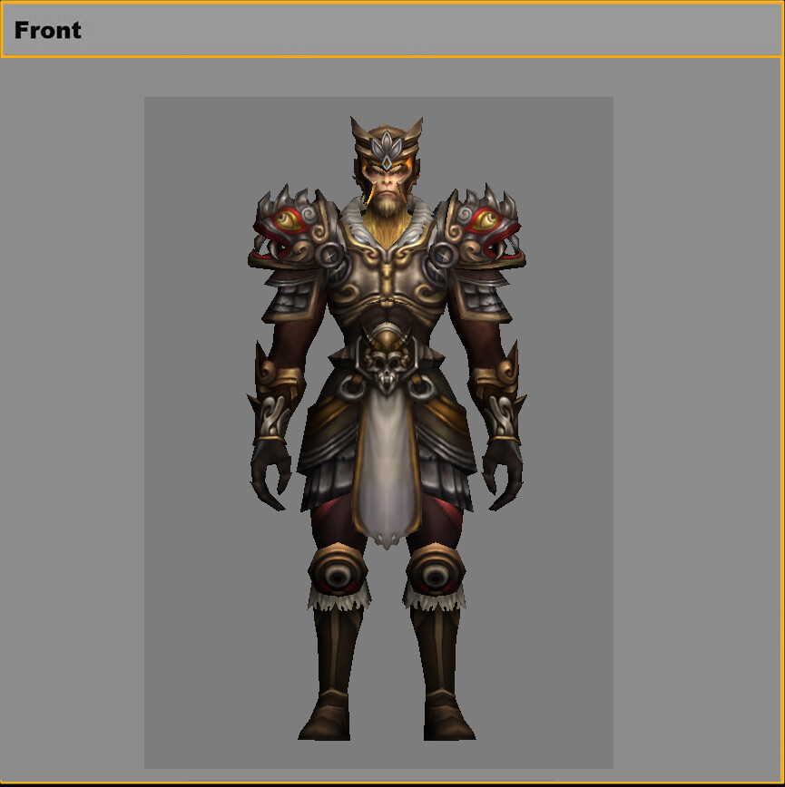 ArtStation - Heavy Armor Set - Monkey 08 | Game Assets