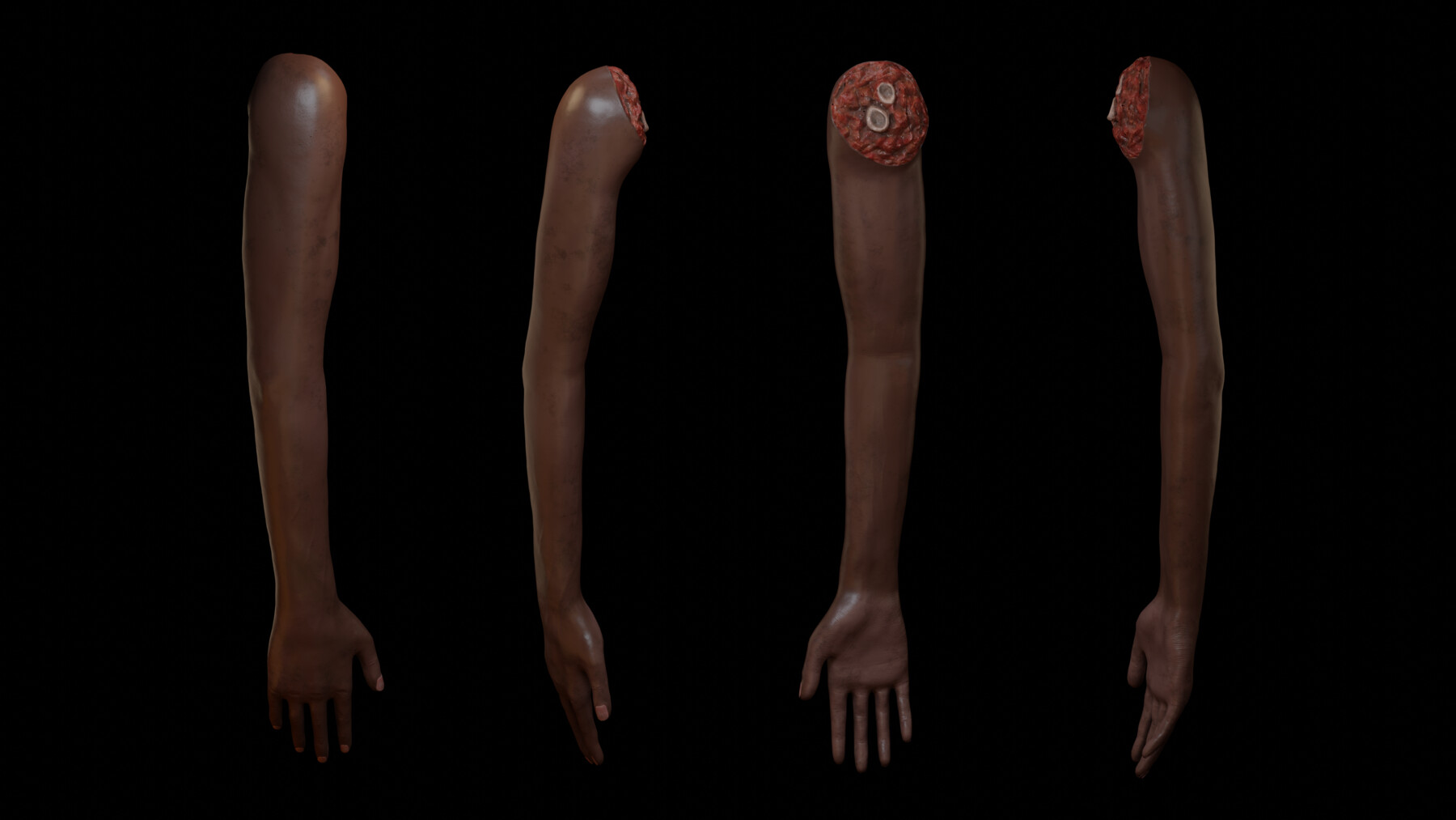 ArtStation - Severed Arm - Rigged | Game Assets