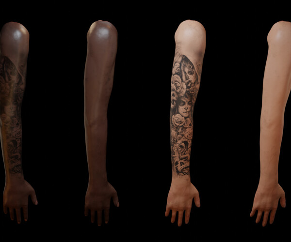 ArtStation - Severed Arm - Rigged | Game Assets