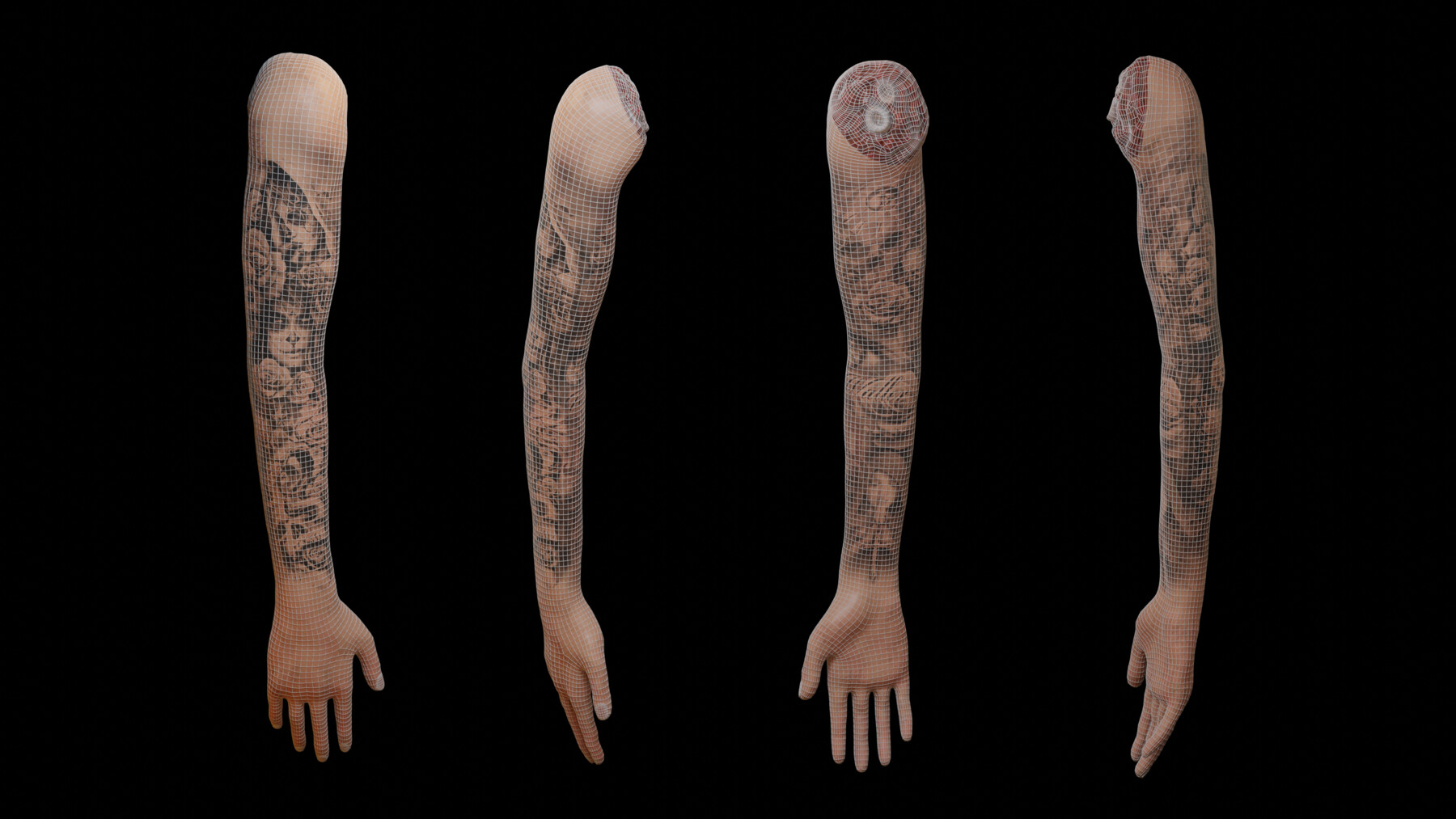 ArtStation - Severed Arm - Rigged | Game Assets