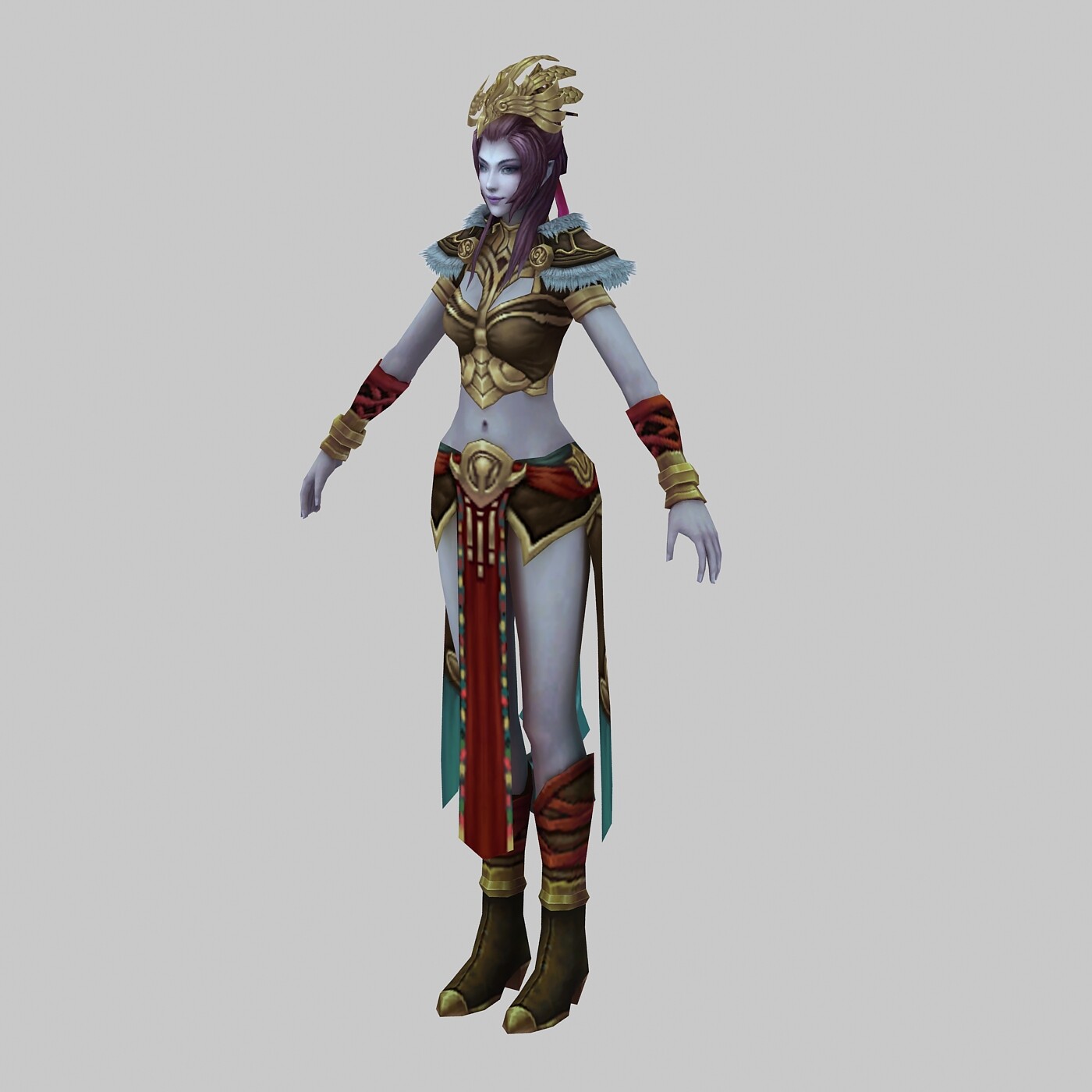 ArtStation - Cloth Women Clothing 11 | Game Assets