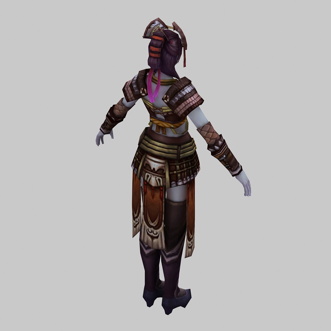 ArtStation - Leather Ladies 01 | Game Assets