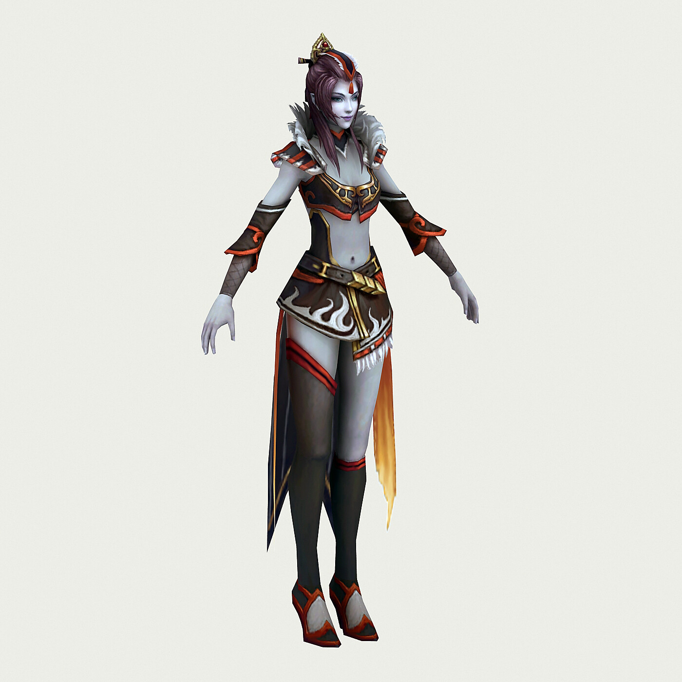 ArtStation - Leather Ladies 04 | Game Assets