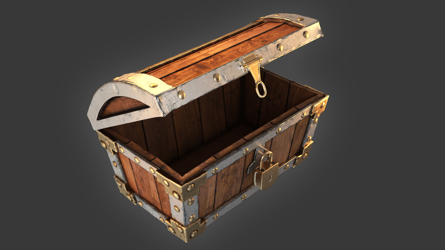 ArtStation - Treasure Chest with lock | Resources
