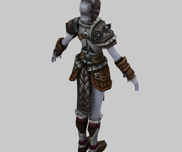 ArtStation - Light Lady Women 01 | Game Assets
