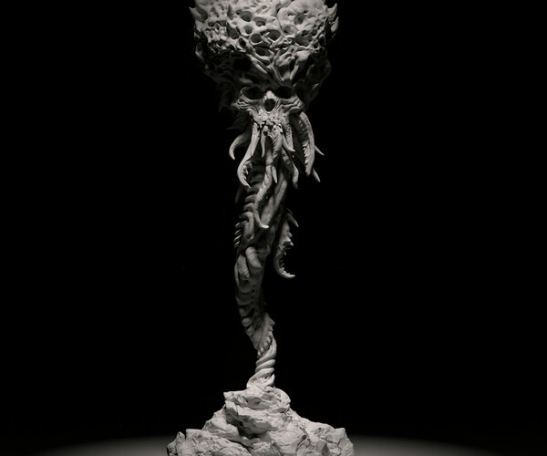 ArtStation - Floating Horror - 32mm Miniature | Resources