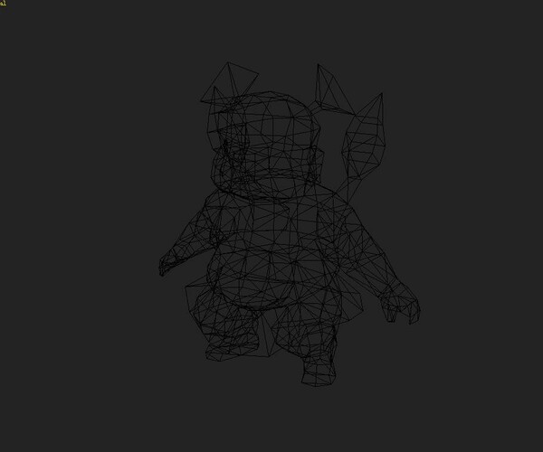 ArtStation - Low poly 3D Monster - The Twin Lotus Monster 02 | Game Assets