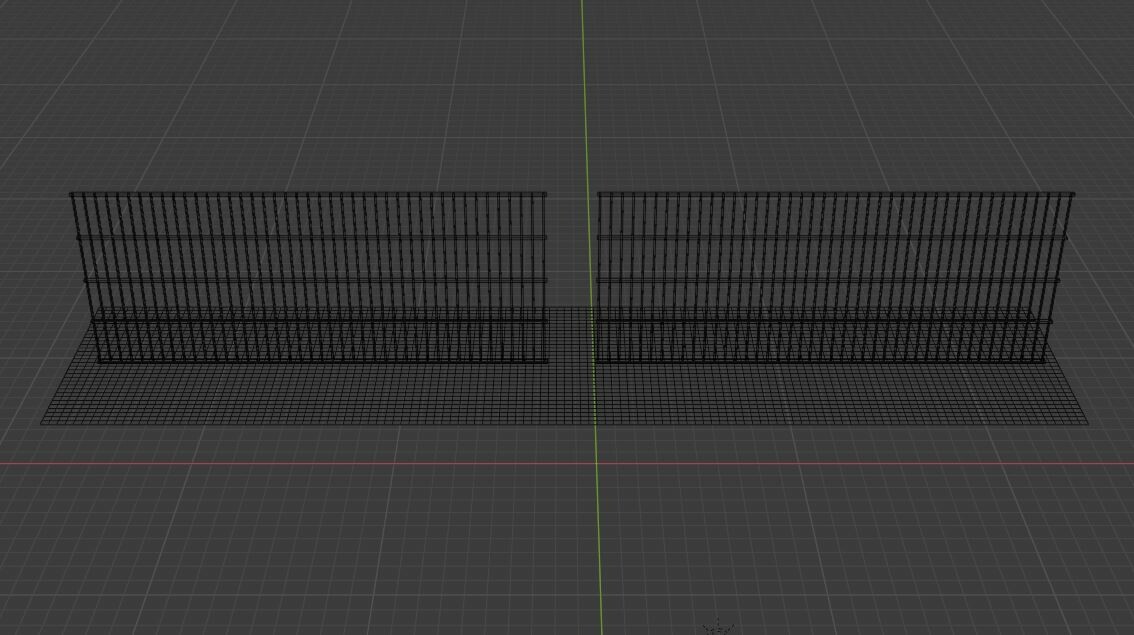 ArtStation - Fence 5 - 3D-Model | Game Assets