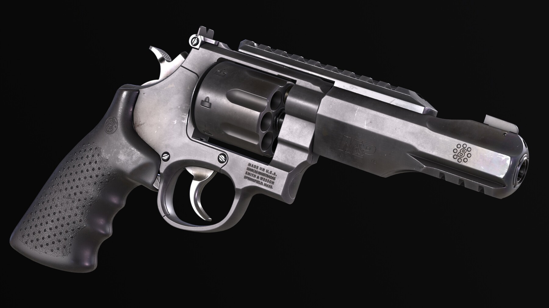 ArtStation - S&W R8 | Game Assets