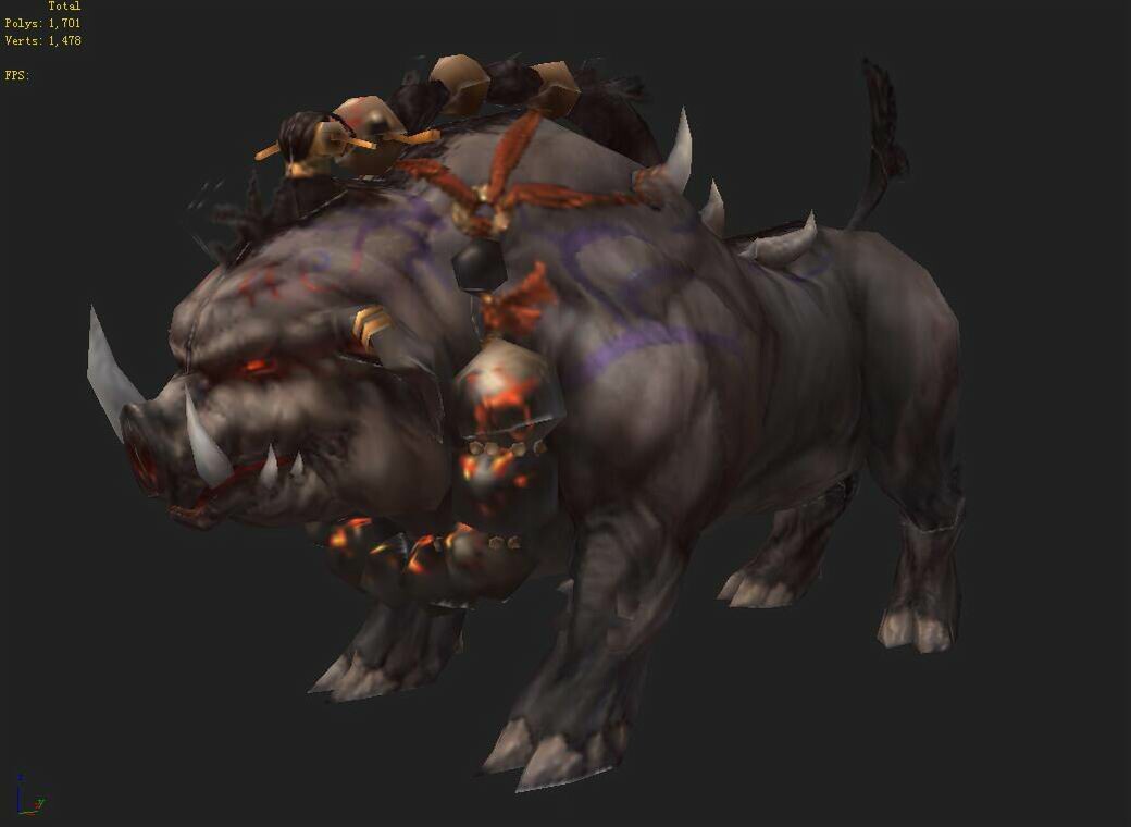 ArtStation - Low poly 3D Monster - Butler Gaocai 03 | Game Assets