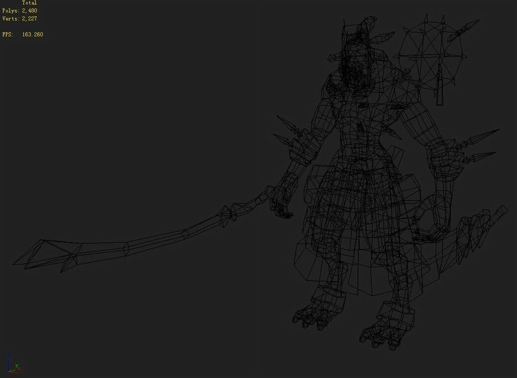 ArtStation - Low poly 3D Monster - Ghosts | Game Assets