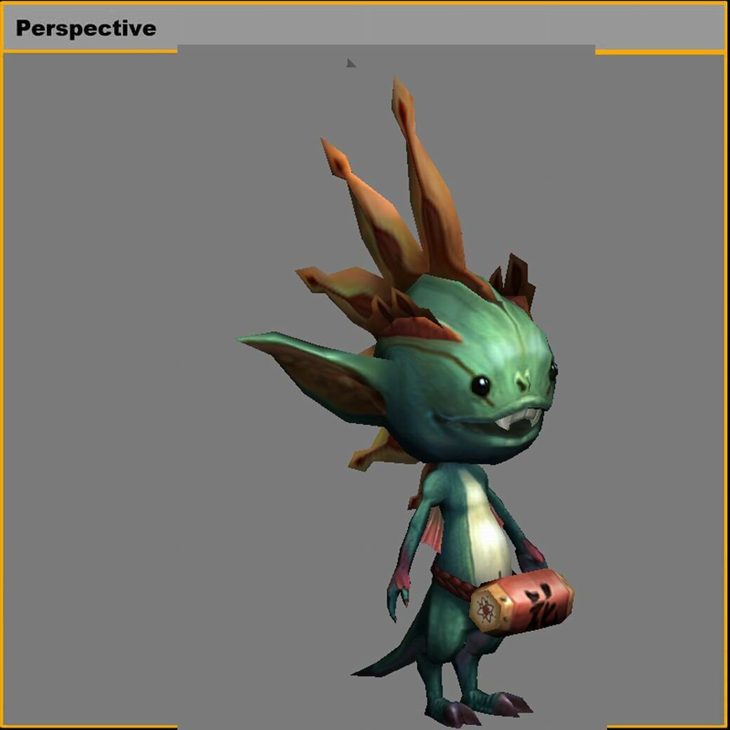 ArtStation - Low poly 3D Monster - Flower Fairy 02 | Game Assets