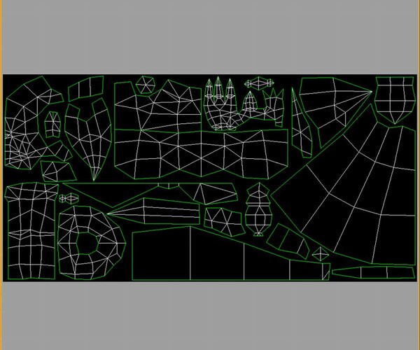 ArtStation - Low poly 3D Monster - Shadow Stone Shadow | Game Assets