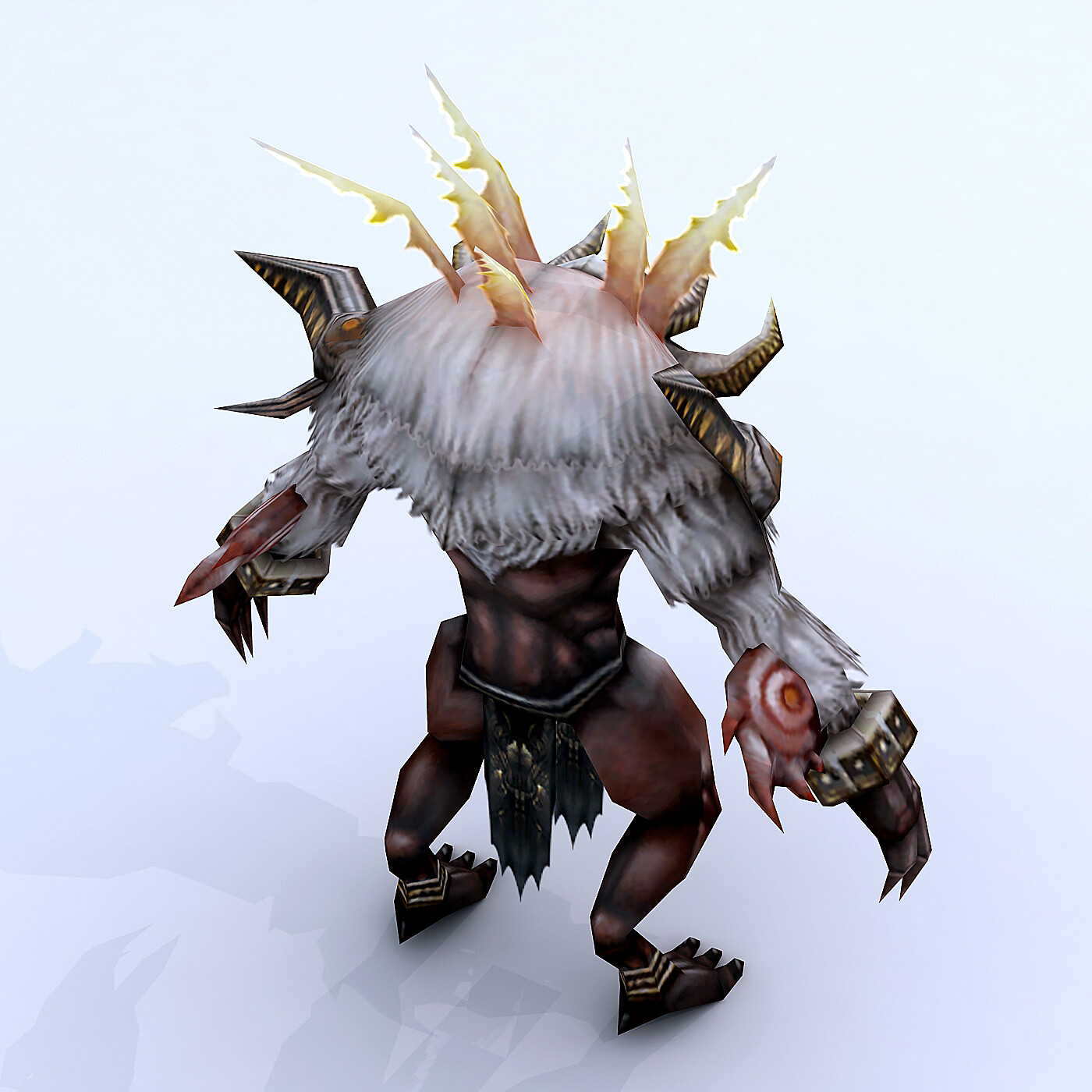 ArtStation - Low poly 3D Monster - Lord of the Conqueror | Game Assets