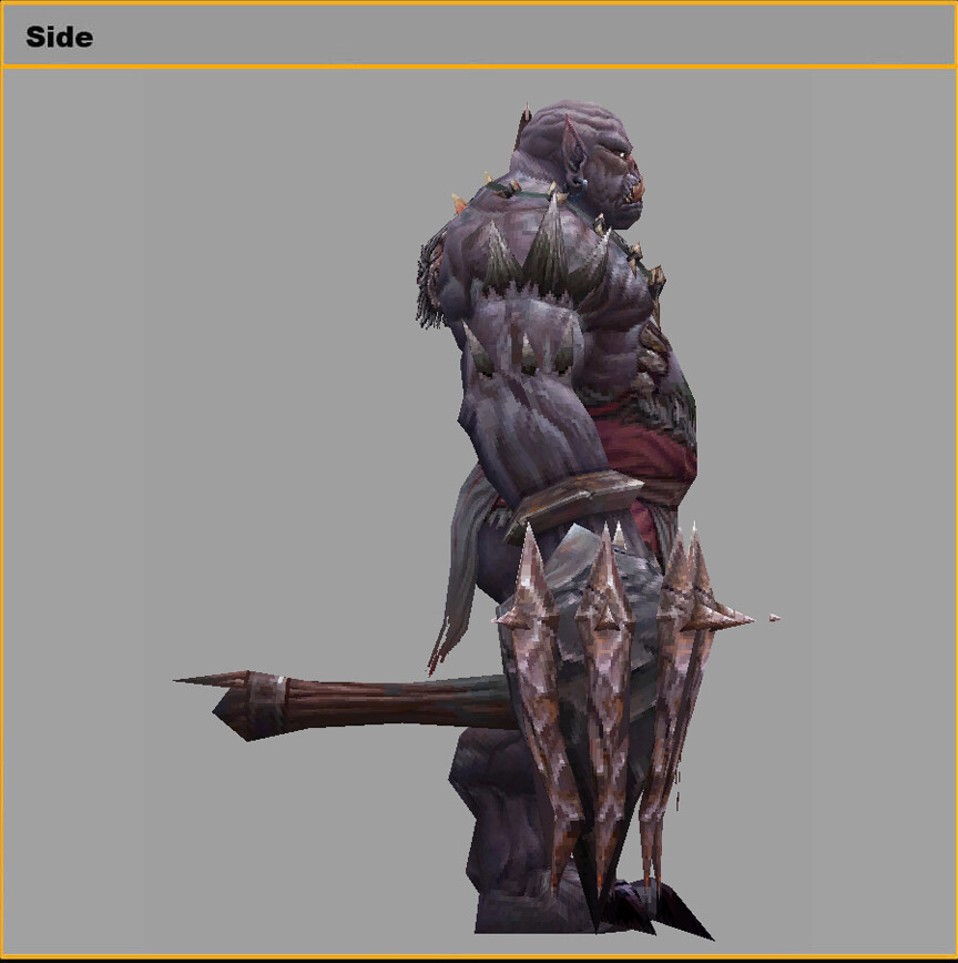 ArtStation - Low poly 3D Monster - Splitter | Game Assets