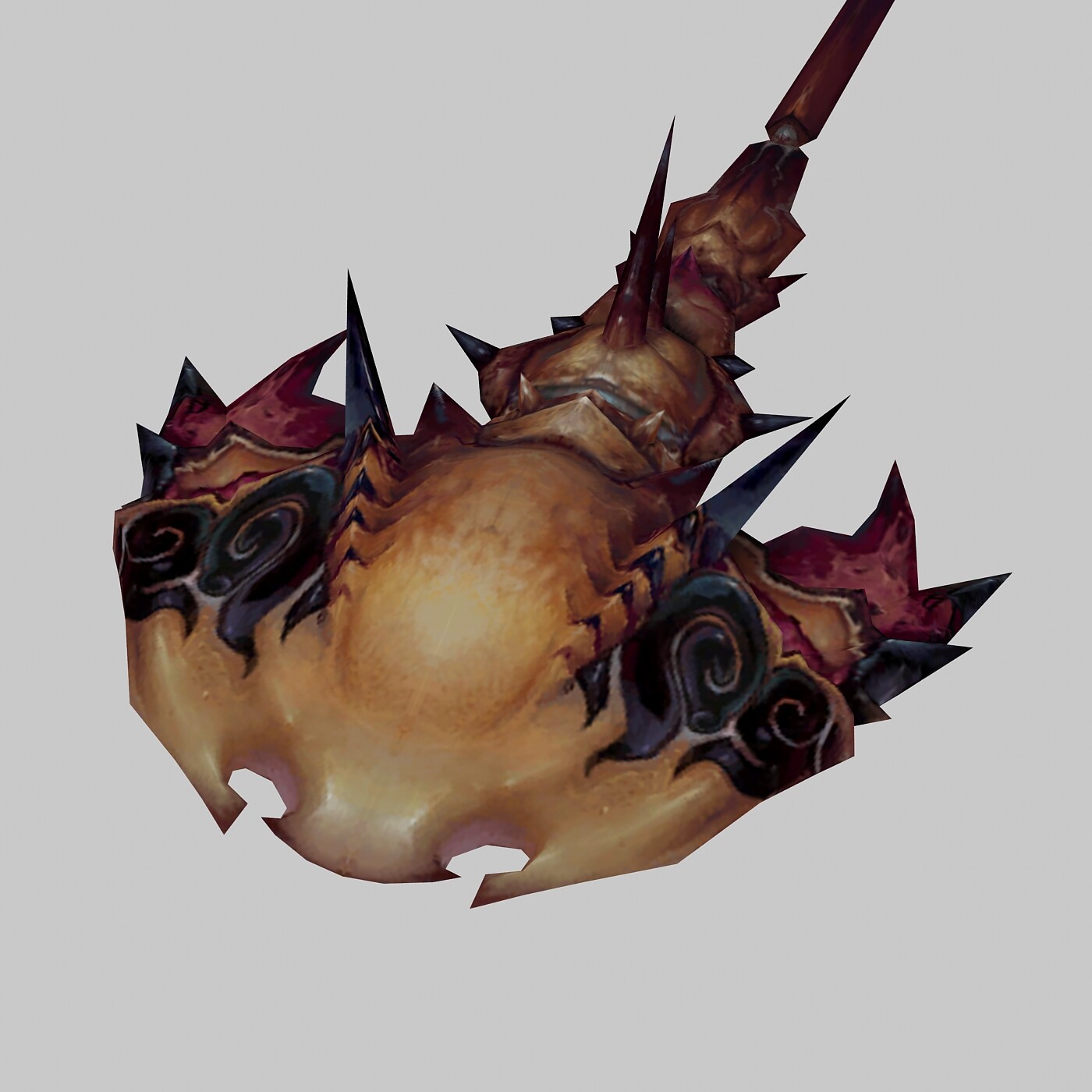 ArtStation - Low poly 3D Monster - Devil Fish 01 | Game Assets