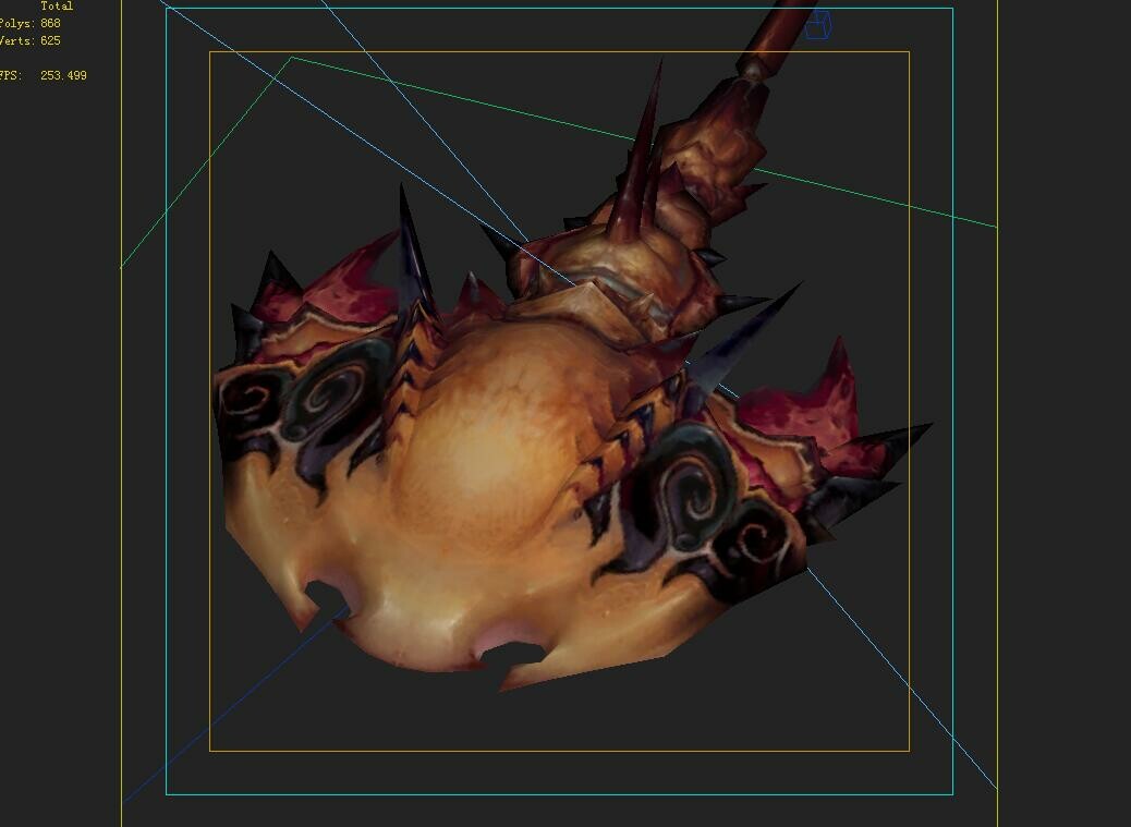 ArtStation - Low poly 3D Monster - Devil Fish 01 | Game Assets