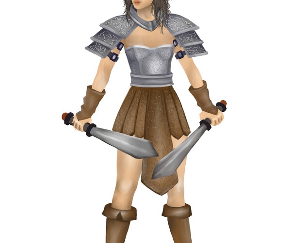 ArtStation - girl | Game Assets