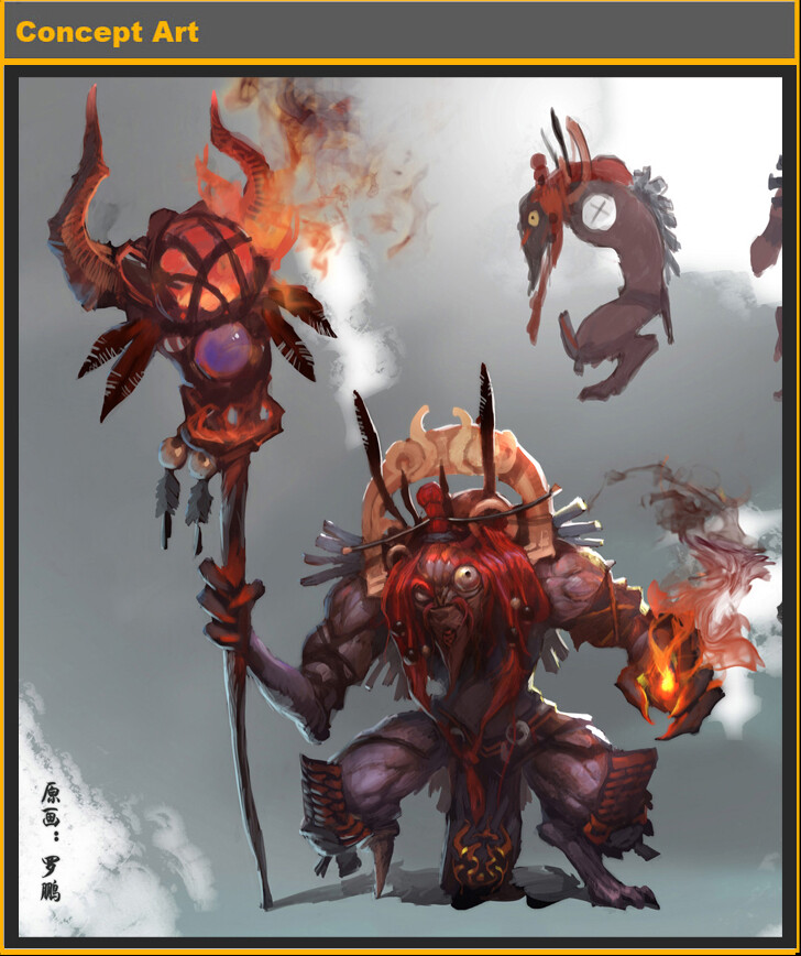 ArtStation - Low poly 3D Monster - Devil | Game Assets