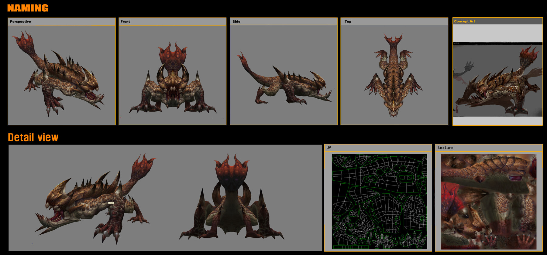 ArtStation - Low poly 3D Monster - Rodents | Game Assets