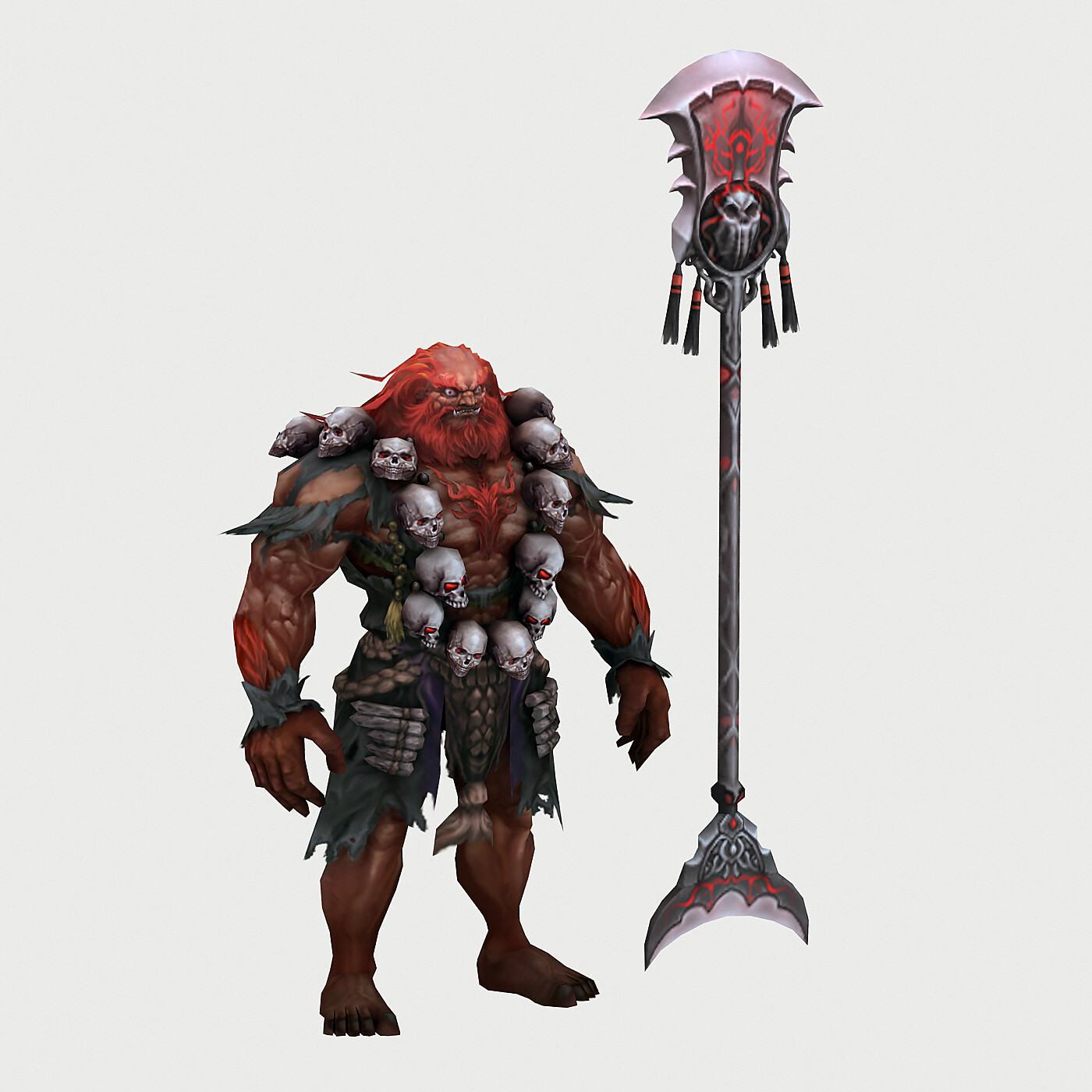 ArtStation - Low poly 3D Monster - Shards resentment | Game Assets